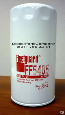 Фильтр топливный Fleetguard FF5485 Cummins ISB ISD 4897833 3978040 ...