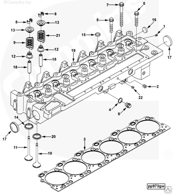 Сухарь клапана на двигатель Cummins 6CT 3901177, цена в Санкт ...