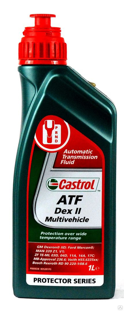 Жидкость для автоматической трансмиссии Castrol ATF Dex II Multivehicle ...