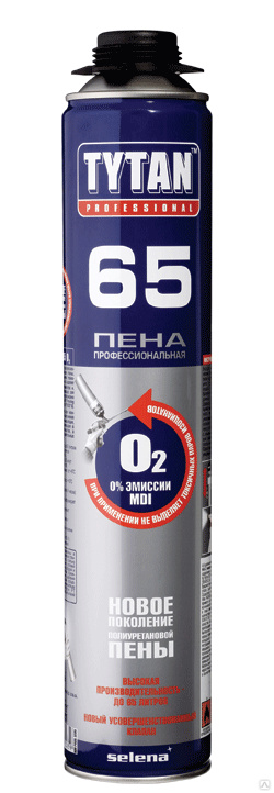 Пена монтажная Tytan 65 лпрофессиональная O2 750 мл купить от 298 до ...