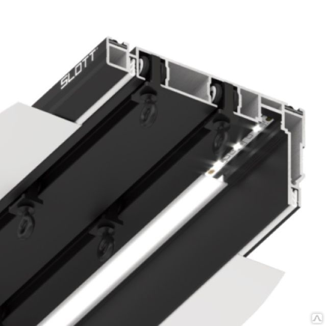 Карниз с рассеивателем Slott Parsek 2.0 черный - выгодные цены в Нижнем Новгороде у НИАН ...